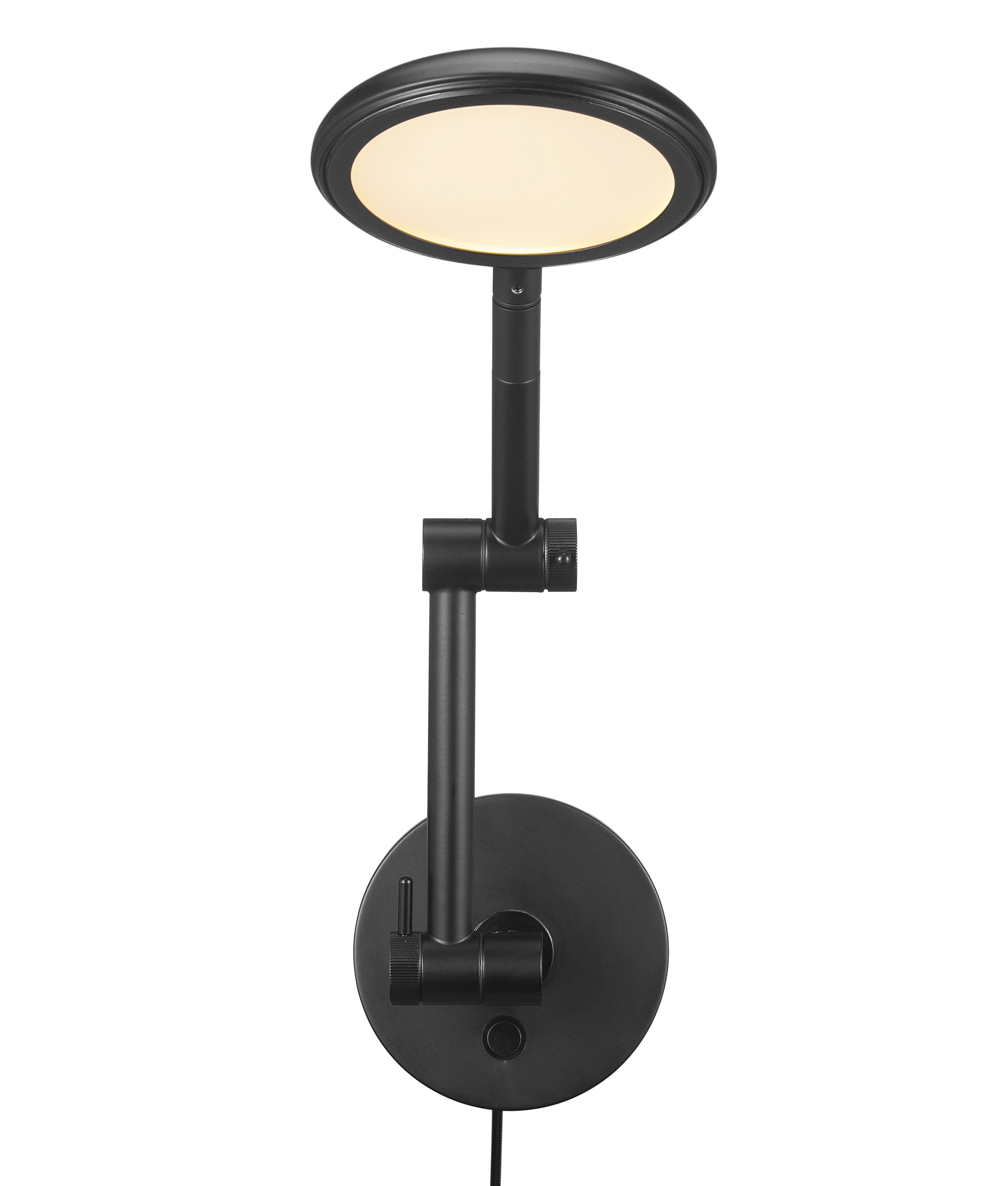 Touch Dimmable Highly Adjustable Wall Light with Plug