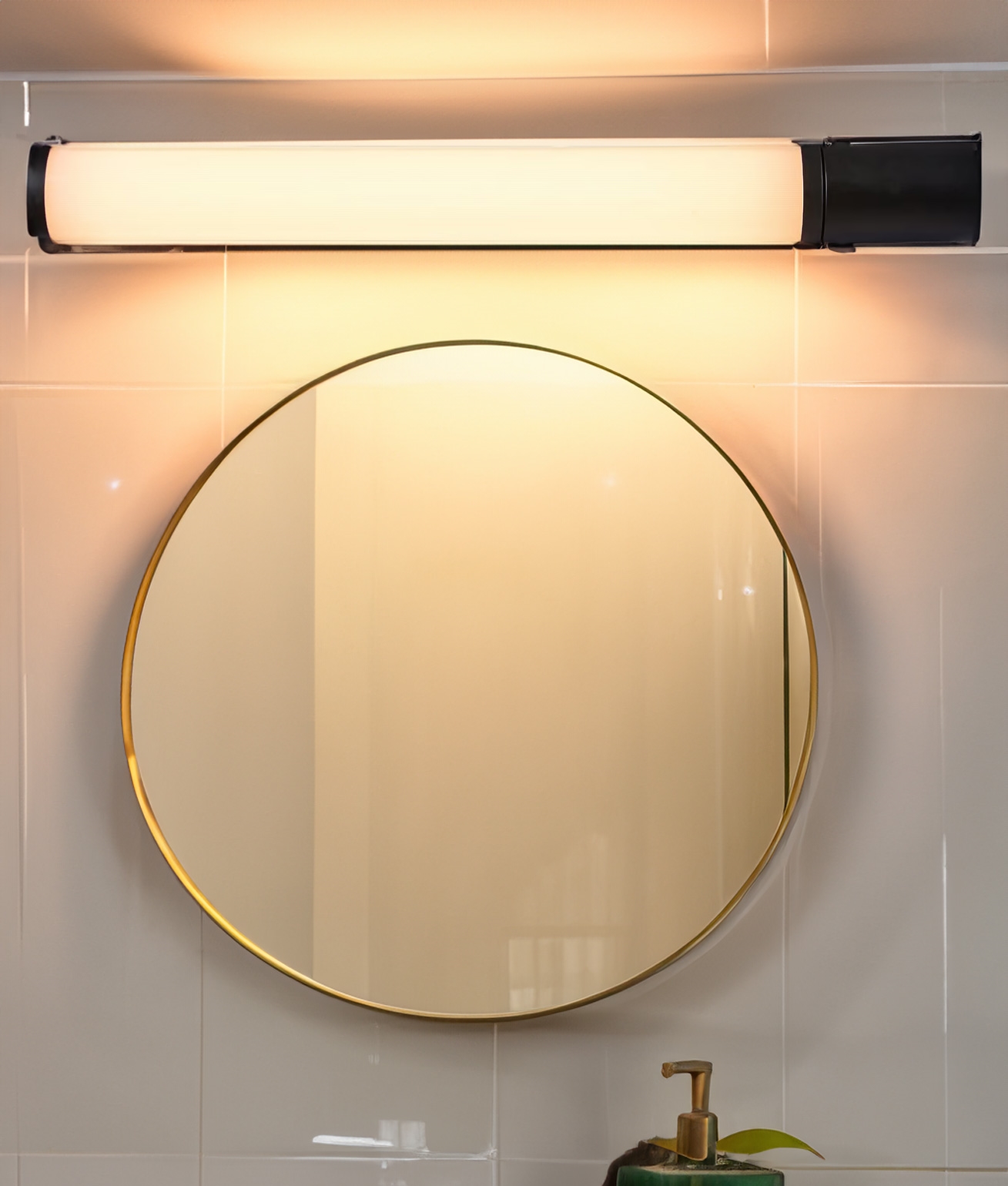 LED Switched Over Mirror Light - IP44 Rated - 2 Widths