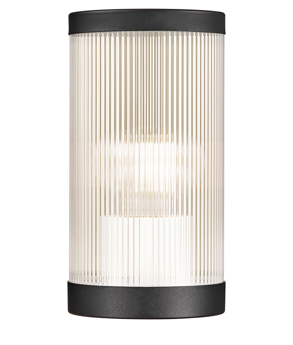 IP54 Reeded Shade Outdoor Modern Style Wall Light