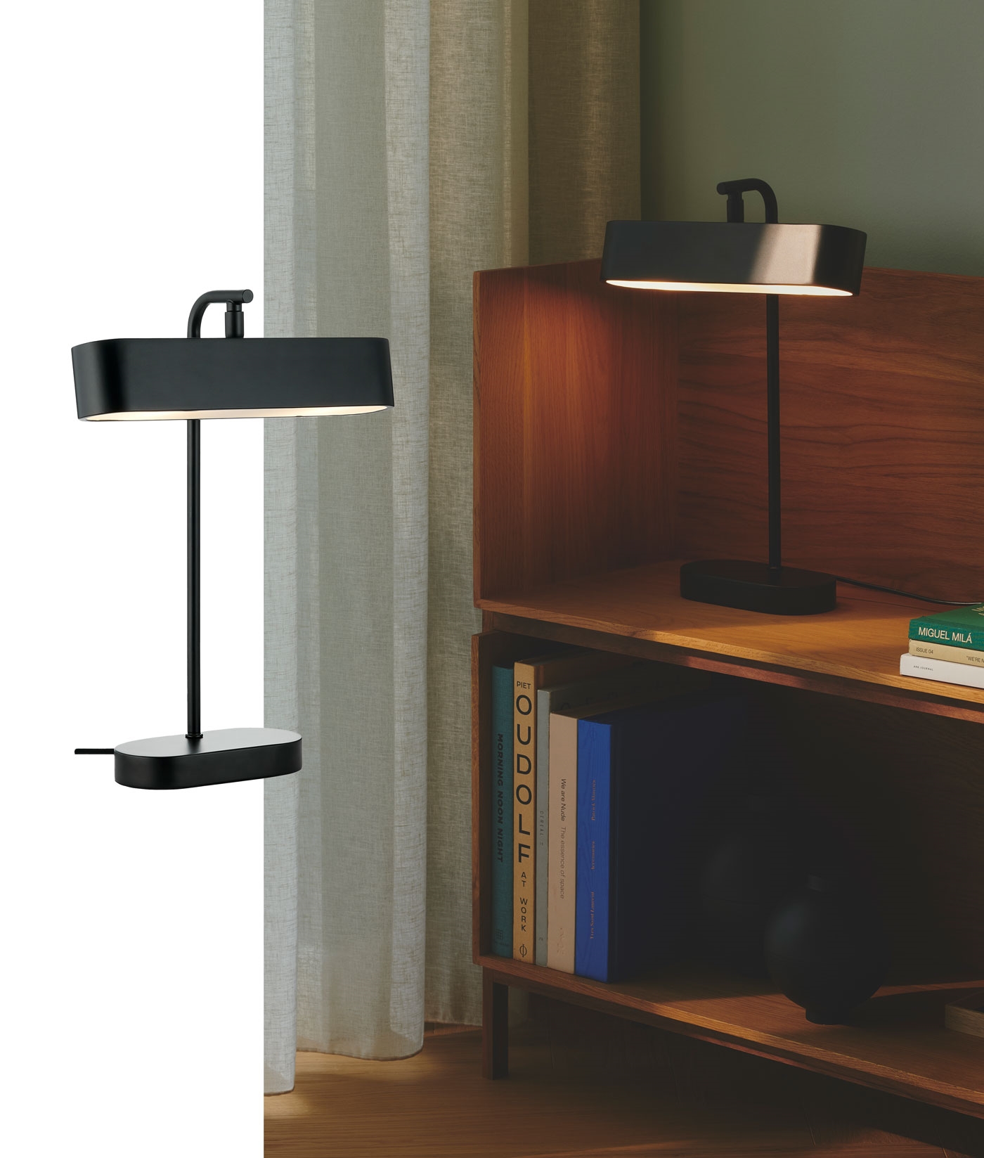 Black Super Modern Desk Lamp - Streamline for Optimal Lighting