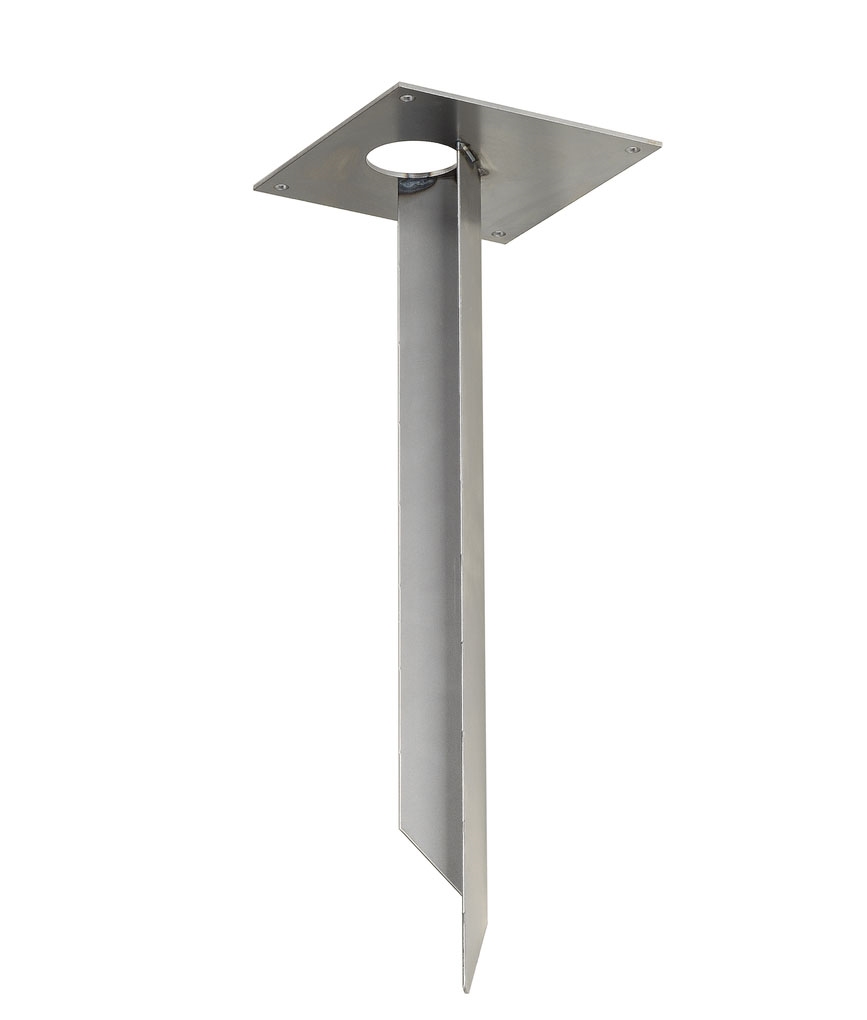 Zero Glare LED Bollard Constructed of Natural Basalt 750mm Bollard and ...