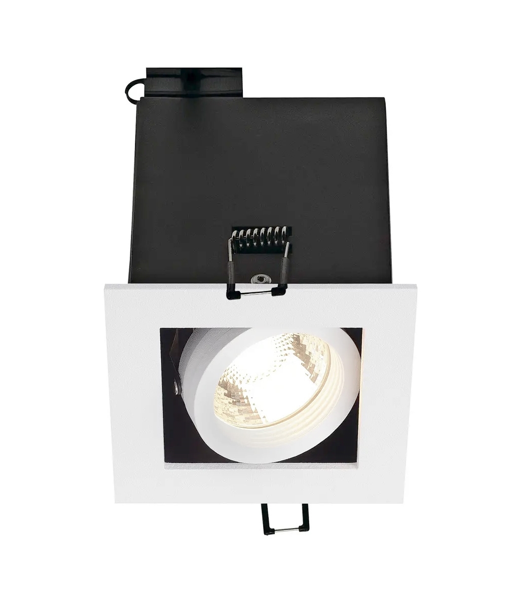 Recessed Box Adjustable GU10 Downlight - Single, Double and Triple - 3 ...