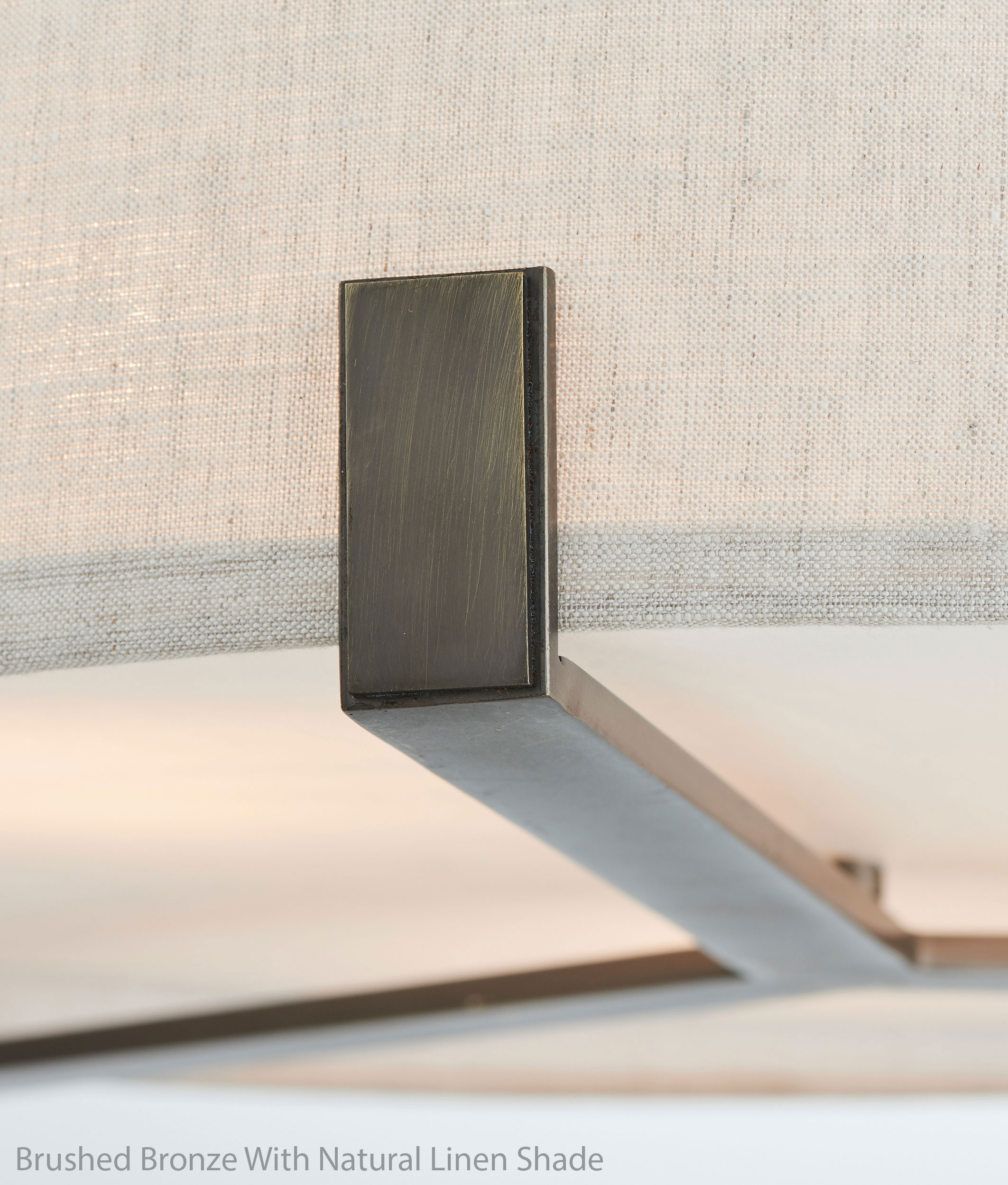 Natural Linen Drum Shade Telescopic Ceiling Light - Hotel Chic Styling