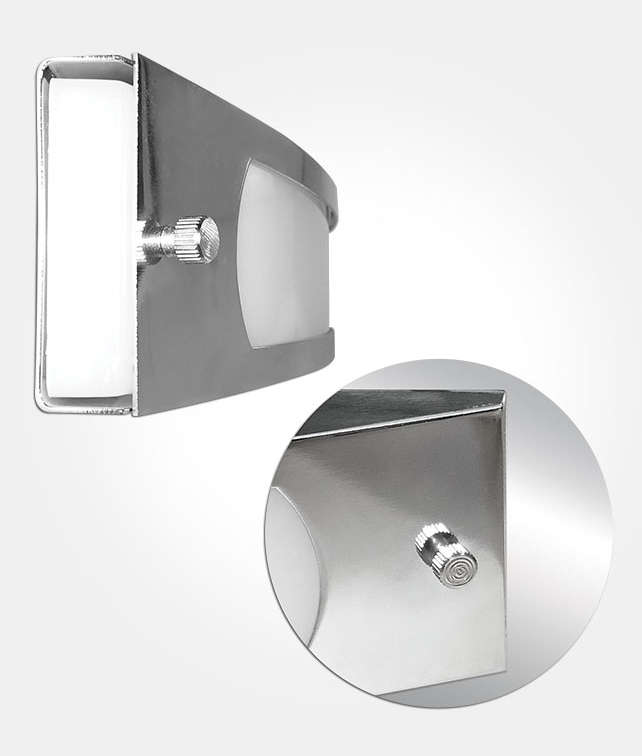 IP44 Polished Chrome LED Over Mirror Light