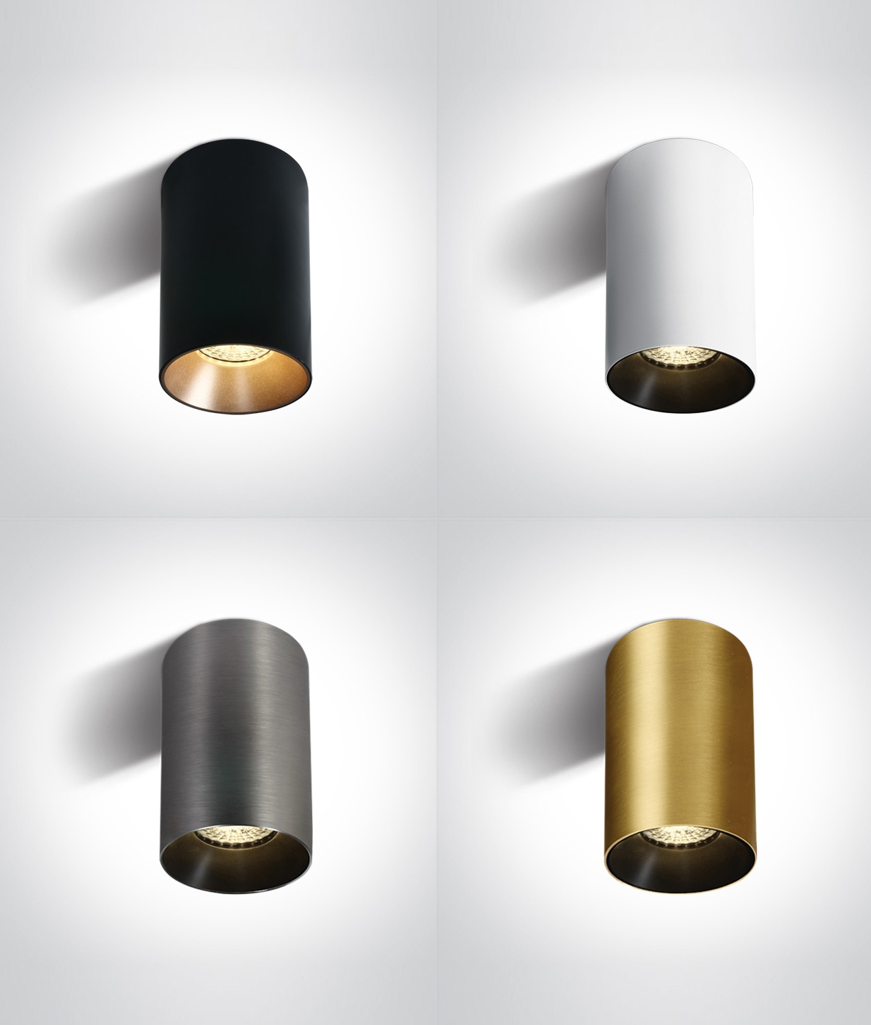 One Light 12105M/B BLACK GU10 10w DARK LIGHT