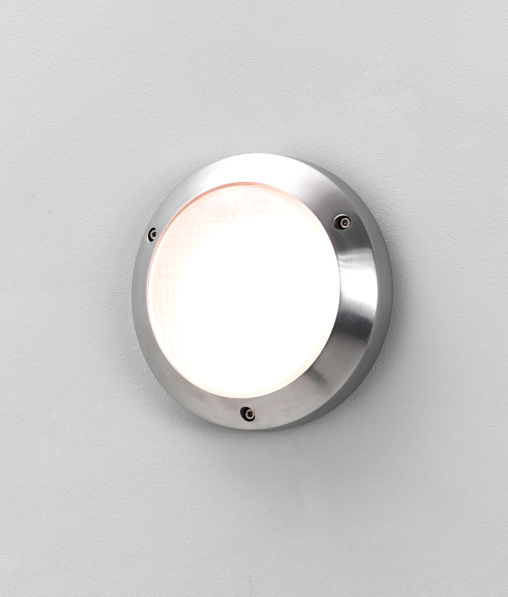 Miniature IP65 Bulkhead Light in Aluminium - G9 Lamp