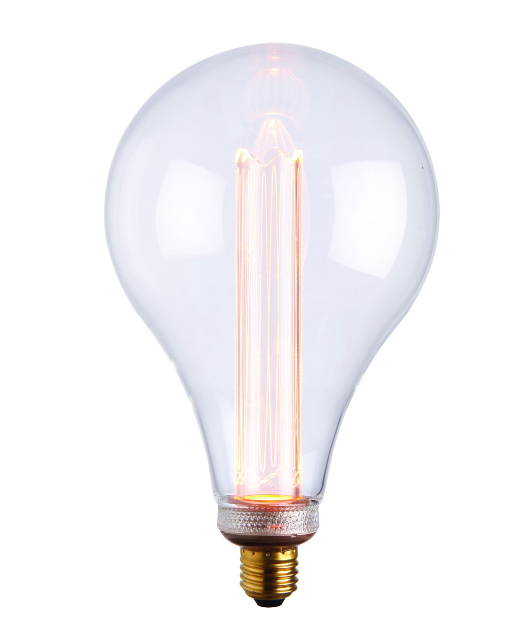 Clear Glass LED 148mm 2.5 Watt Pear Shape Lamp
