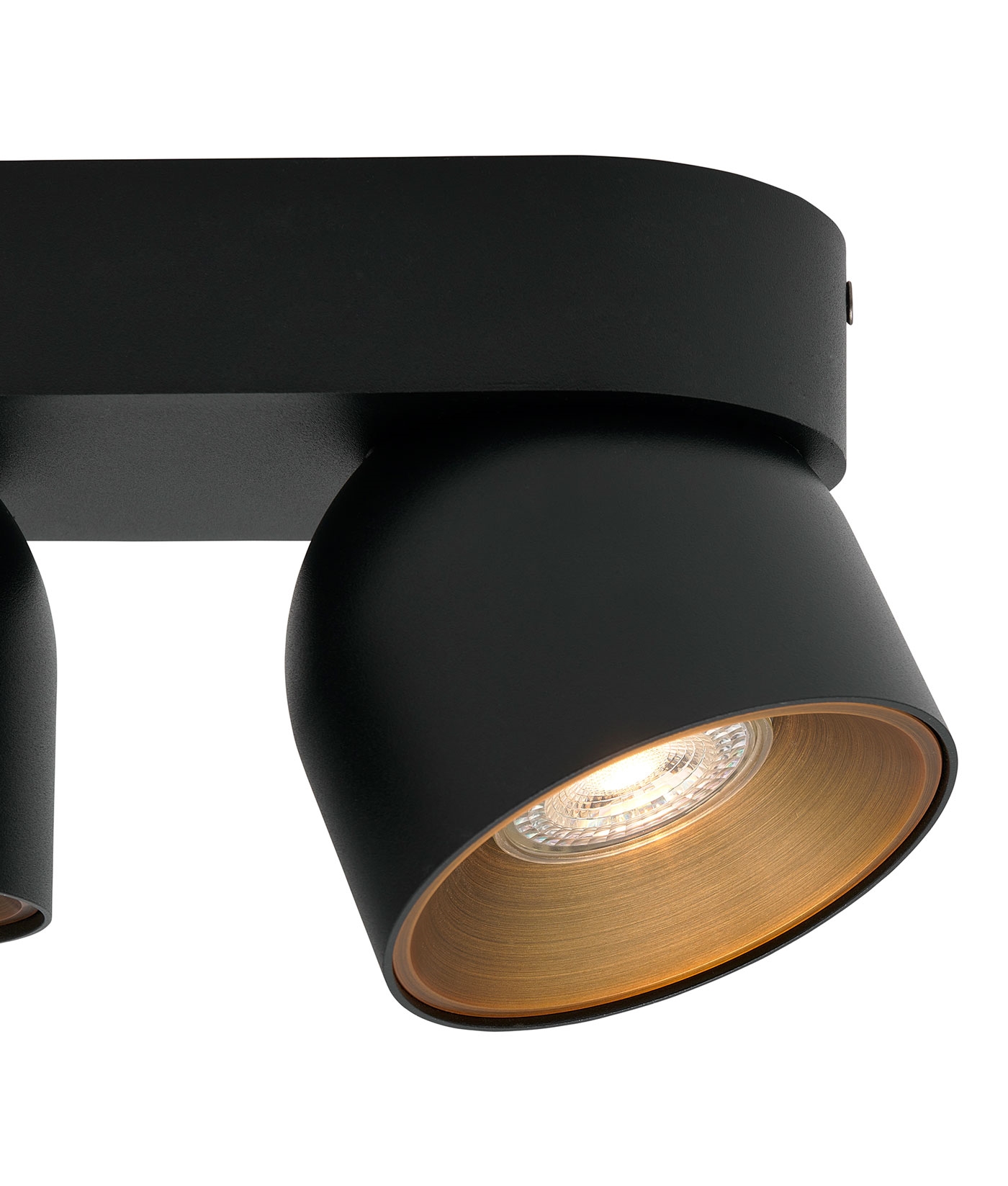 GU10 Adjustable Surface Mounted Double Spotlight