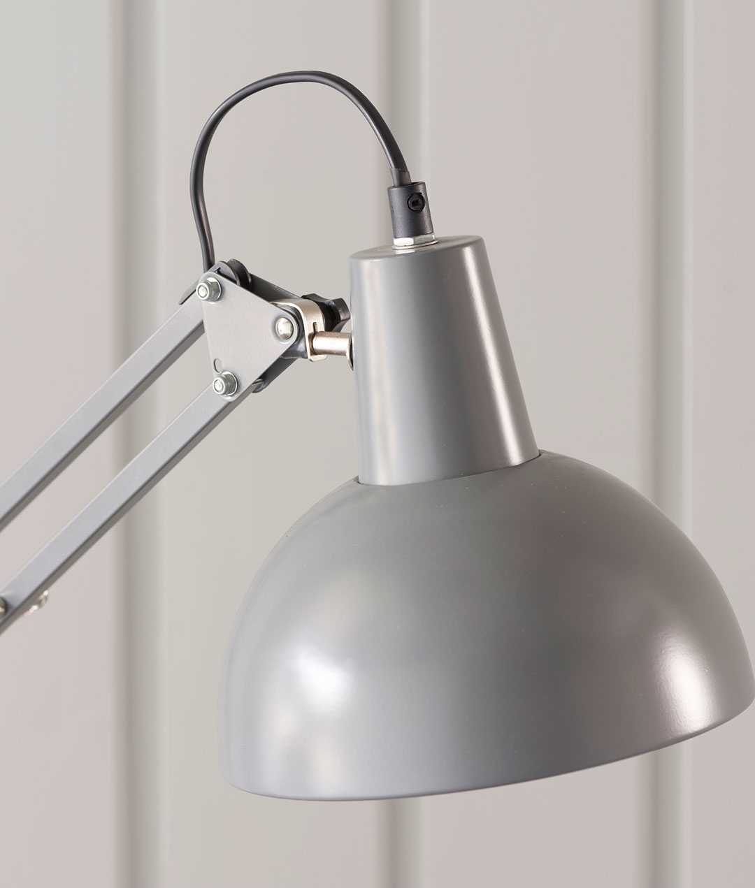 Slate Grey Shade - Highly Adjustable Task Table Lamp
