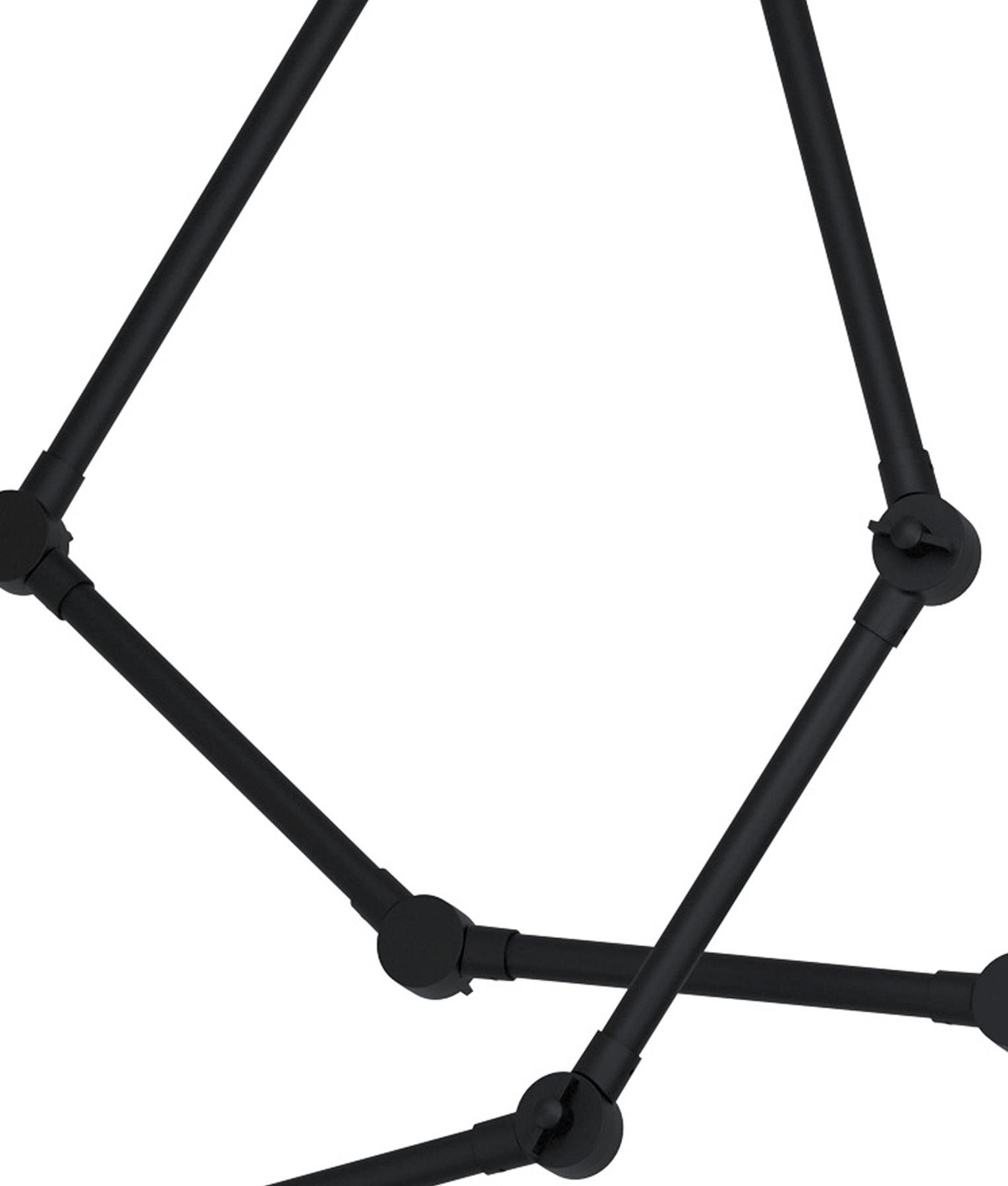 Industrial Black Steel Highly Adjustable Multi-Jointed Wall or Ceiling ...