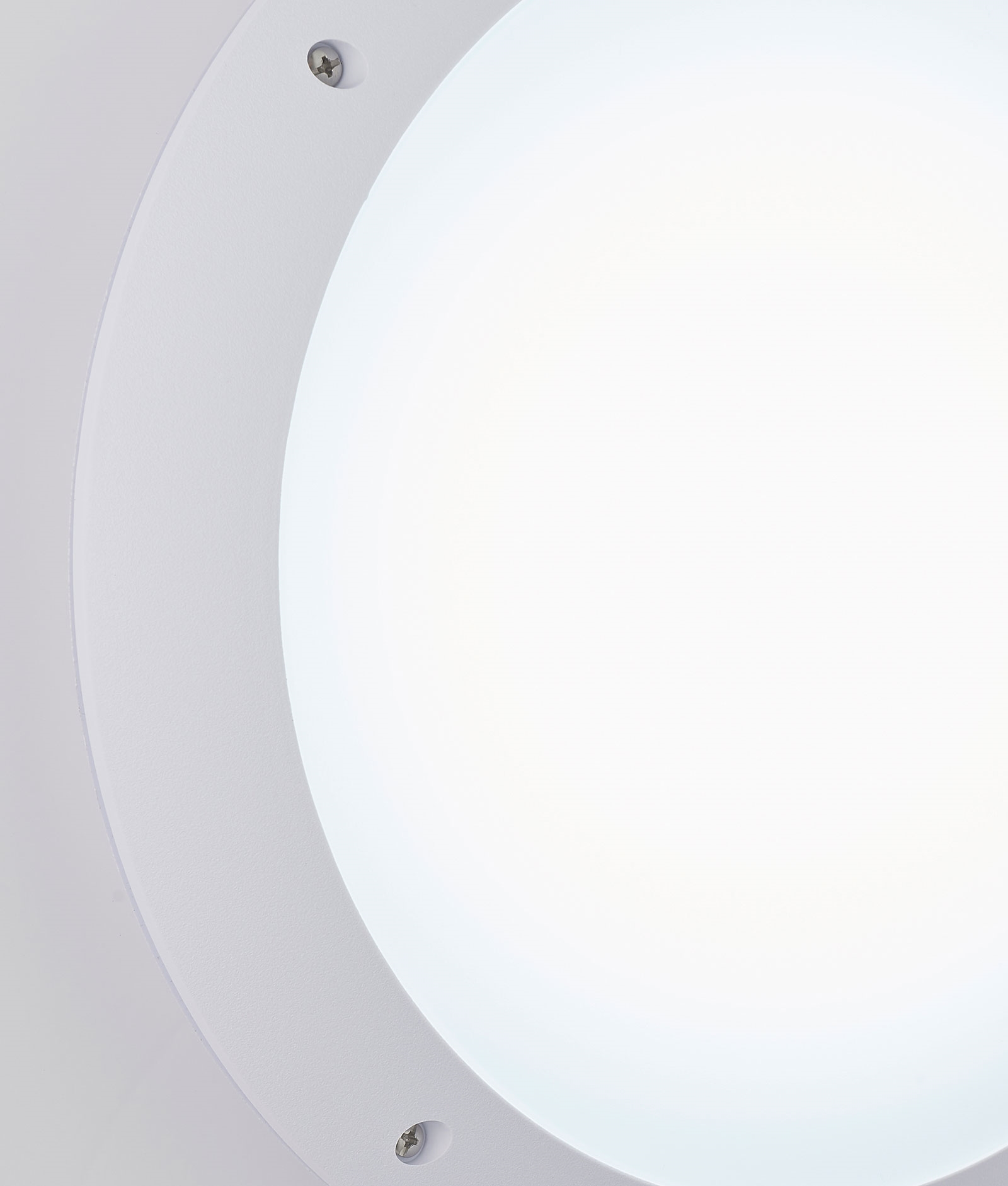 LED bulkhead with aluminium housing with polycarbonate diffuser inside ...