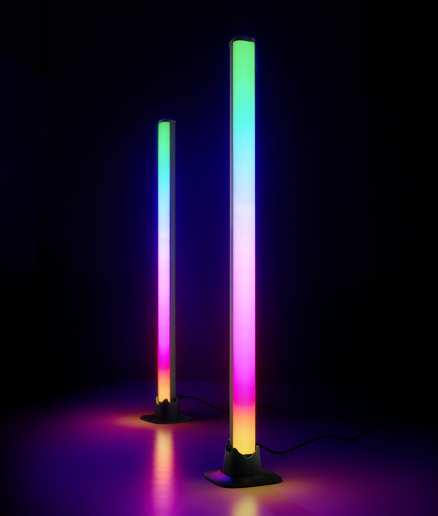 Gaming, Colour Changing Dimmable LED Table or Floor Lamp