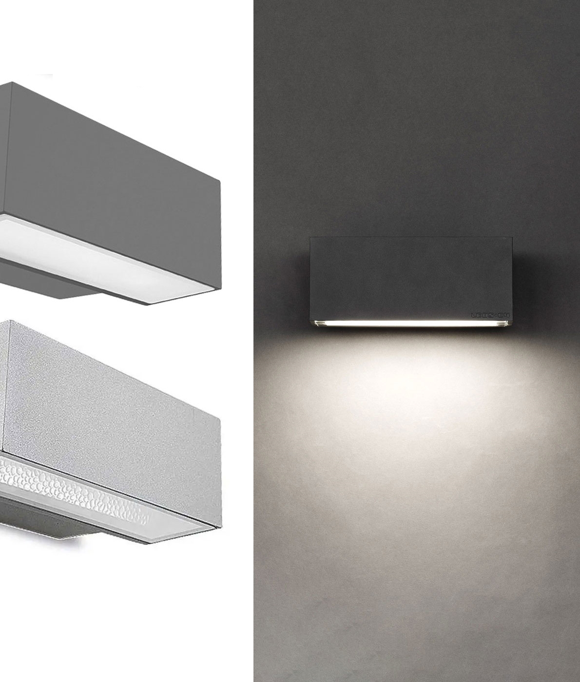 Commercial Exterior Wall Light - Wallwasher - Up or Down Option