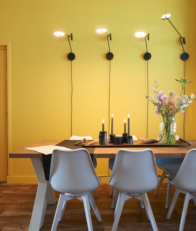 LED Wall Light with Counterweight Balanced Arm