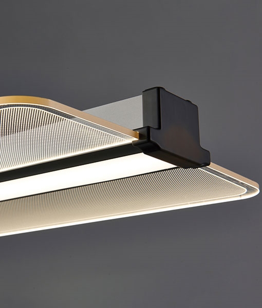 LED Sleek and Simple Suspended Linear Light