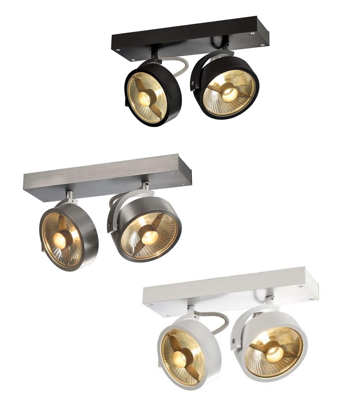 High Power Adjustable Spotlights for Use on Wall or Ceiling - Perfect ...