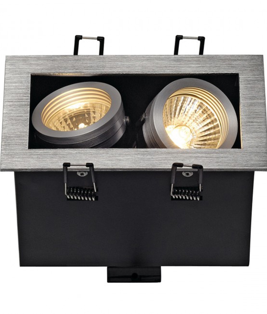 Adjustable Recessed Downlights - Single, Double and Triple - 3 Finishes