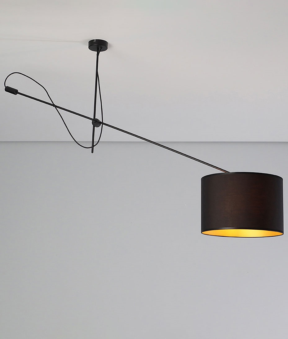 Offset Ceiling Pendant - Put the Light Just Where You Want It
