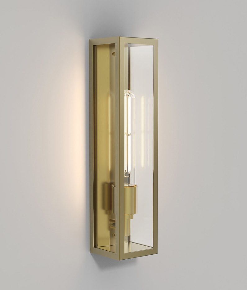 Slim Flush Mounted Exterior Wall Light