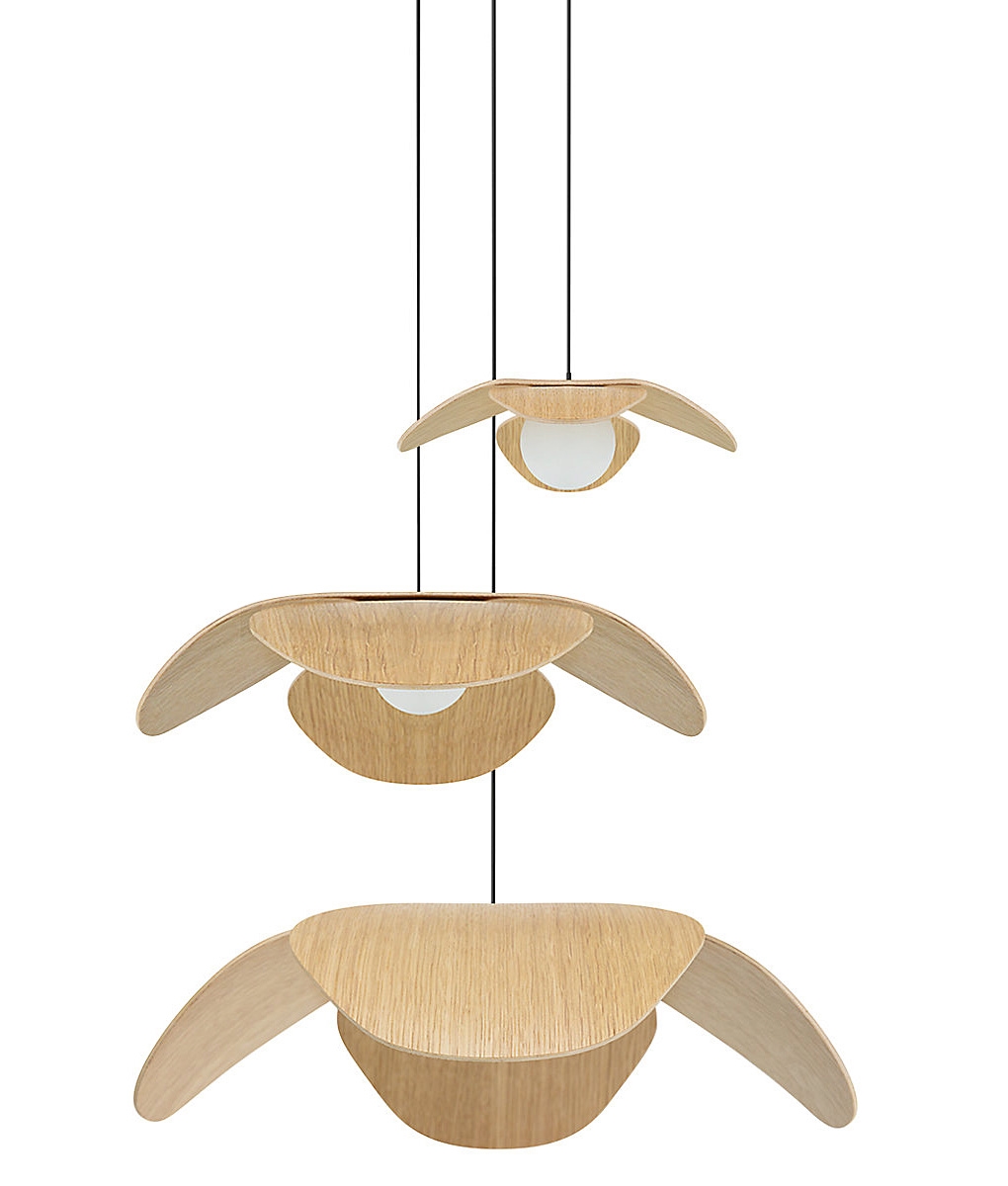 Scandinavian Umage Forget-Me-Not Wood Shade for Flex - 3 Sizes