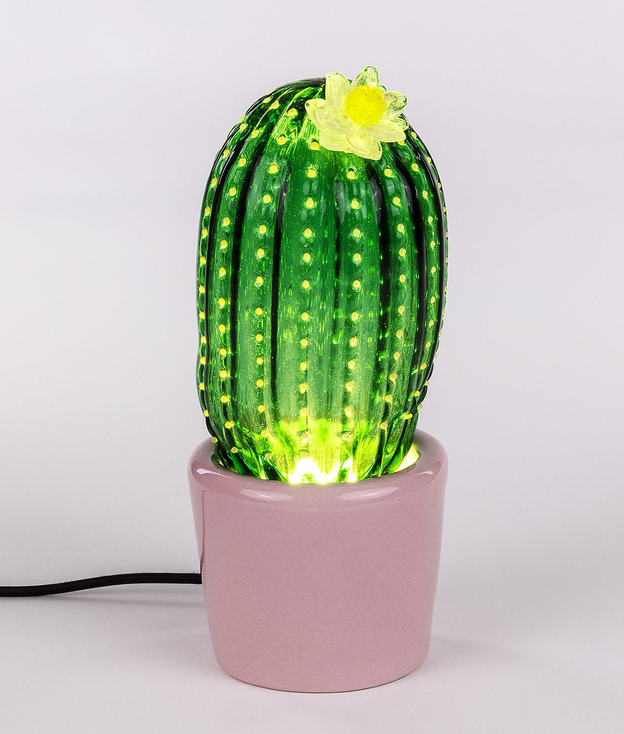 Seletti Cactus Sunrise Table Lamp - Handmade