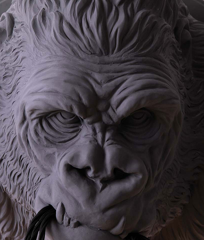 Discover UGO RILLA, the striking Gorilla Head Wall Light from Karmann's ...