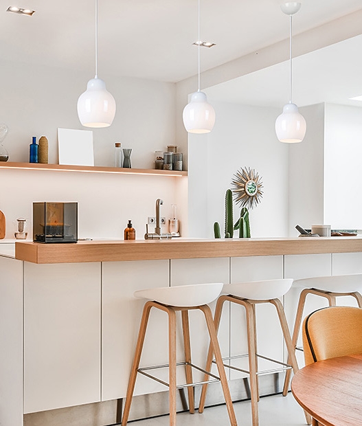 Pomelo by Stone Designs for Innermost - Glossy Opal Glass Shade