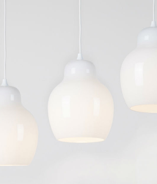 Pomelo by Stone Designs for Innermost - Glossy Opal Glass Shade