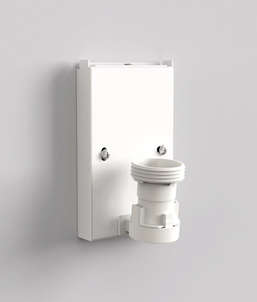 Simple Fabric Wall Light - Square Shade - Up & Down Lighting