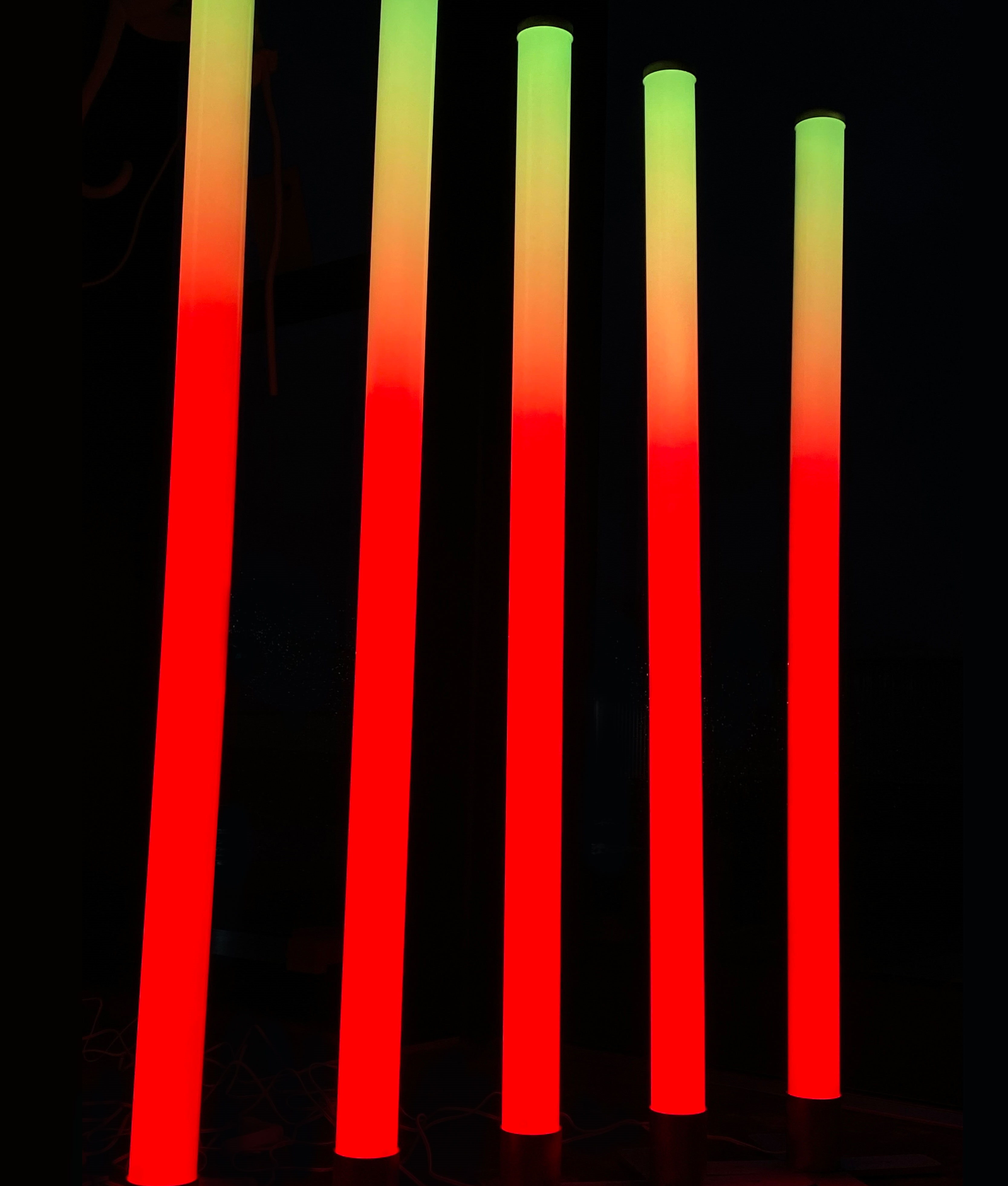 Neon Slim LED Tube Floor or Wall Light - Colour Changing