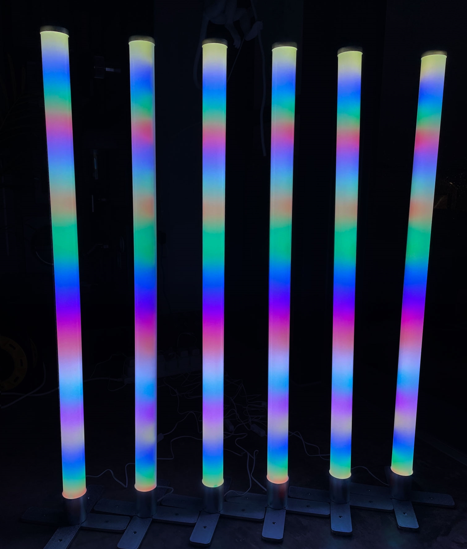 Neon Slim LED Tube Floor or Wall Light - Colour Changing