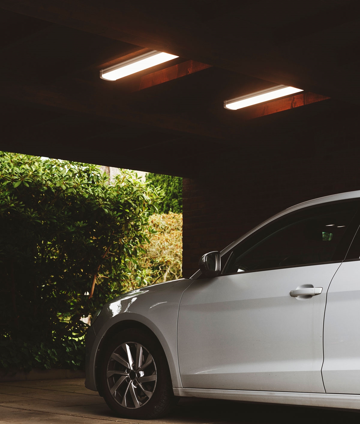 Microwave Motion Sensor Linkable Outdoor LED Batten IP65 Rated