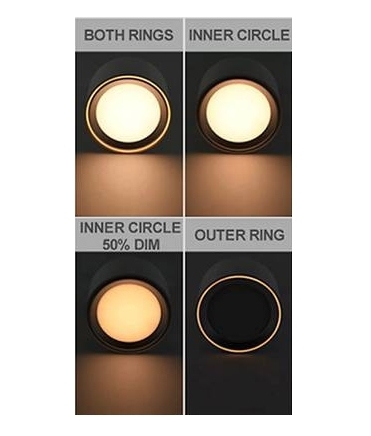 4 Step Dimmer Surface Mounted Downlight