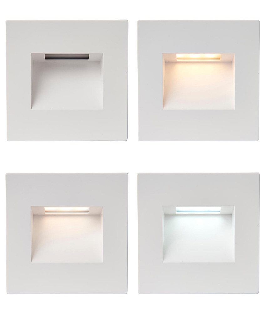 Colour Changing Temperature Low Level LED Recessed Light for Landings ...