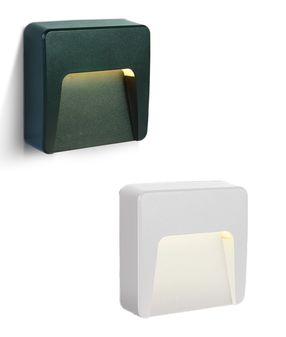 One Light 67418/AN/W ANTHRACITE LED WALL LIGHT 3W WW DARK LIGHT IP65 230V