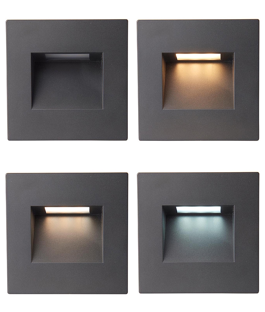 Colour Changing Temperature Low Level LED Recessed Light for Landings ...