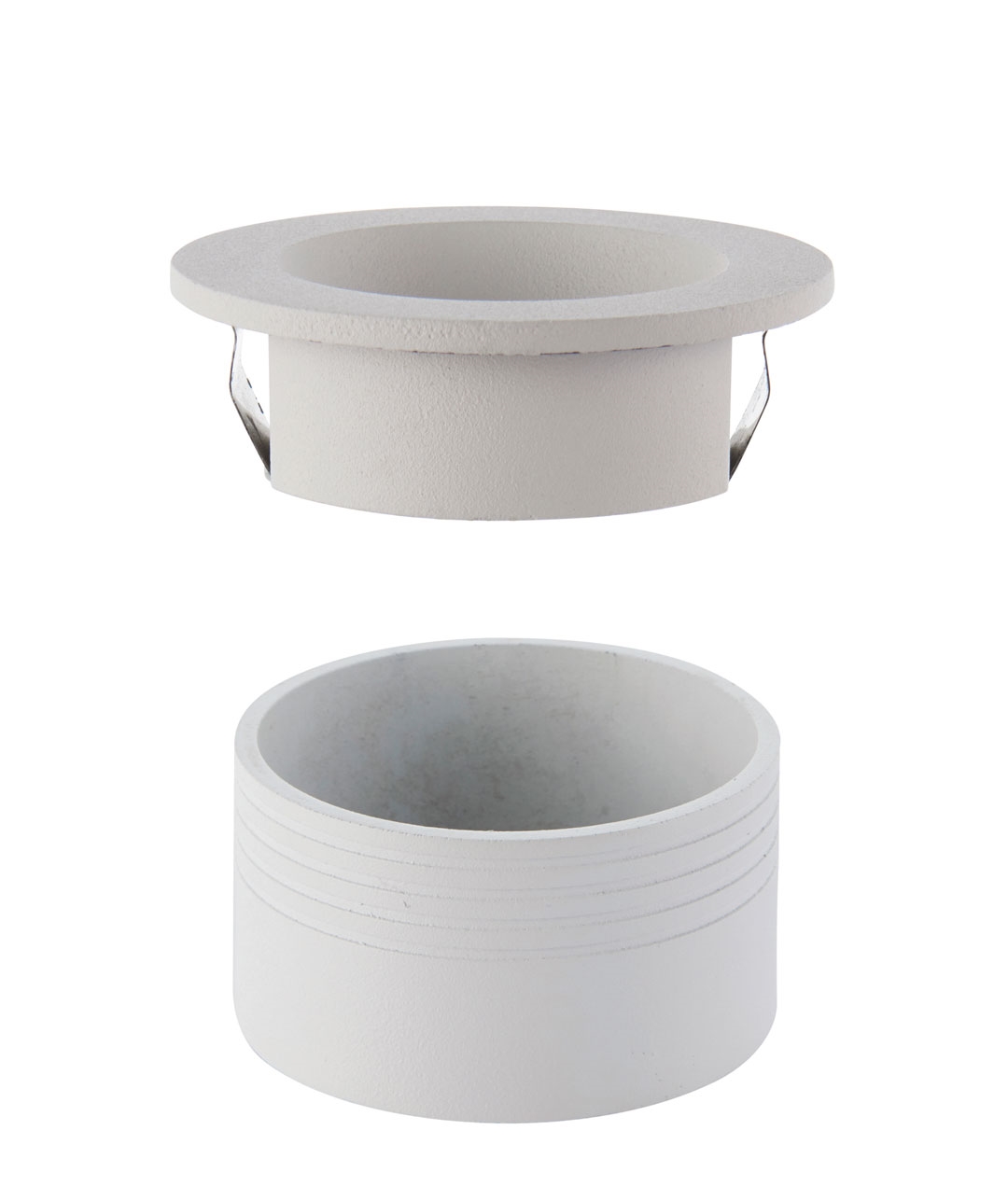 IP65 LED Low Level White Guide Light - 80mm Round Cool White LED