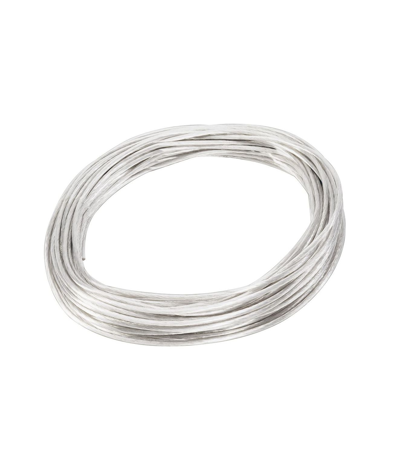 Cable Tension Wire - Insulated - Offered in clear, White or Black