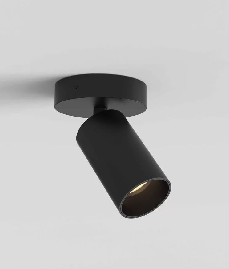 Black or White Narrow Beam LED Adjustable Single Spot Light