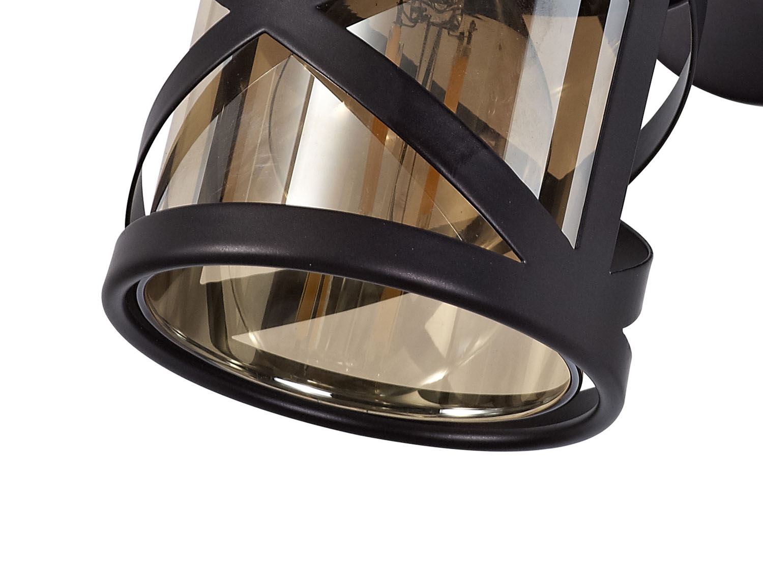 Menato 1 Light Switched Spotlight E14 - Oiled Bronze & Polished Chrome ...