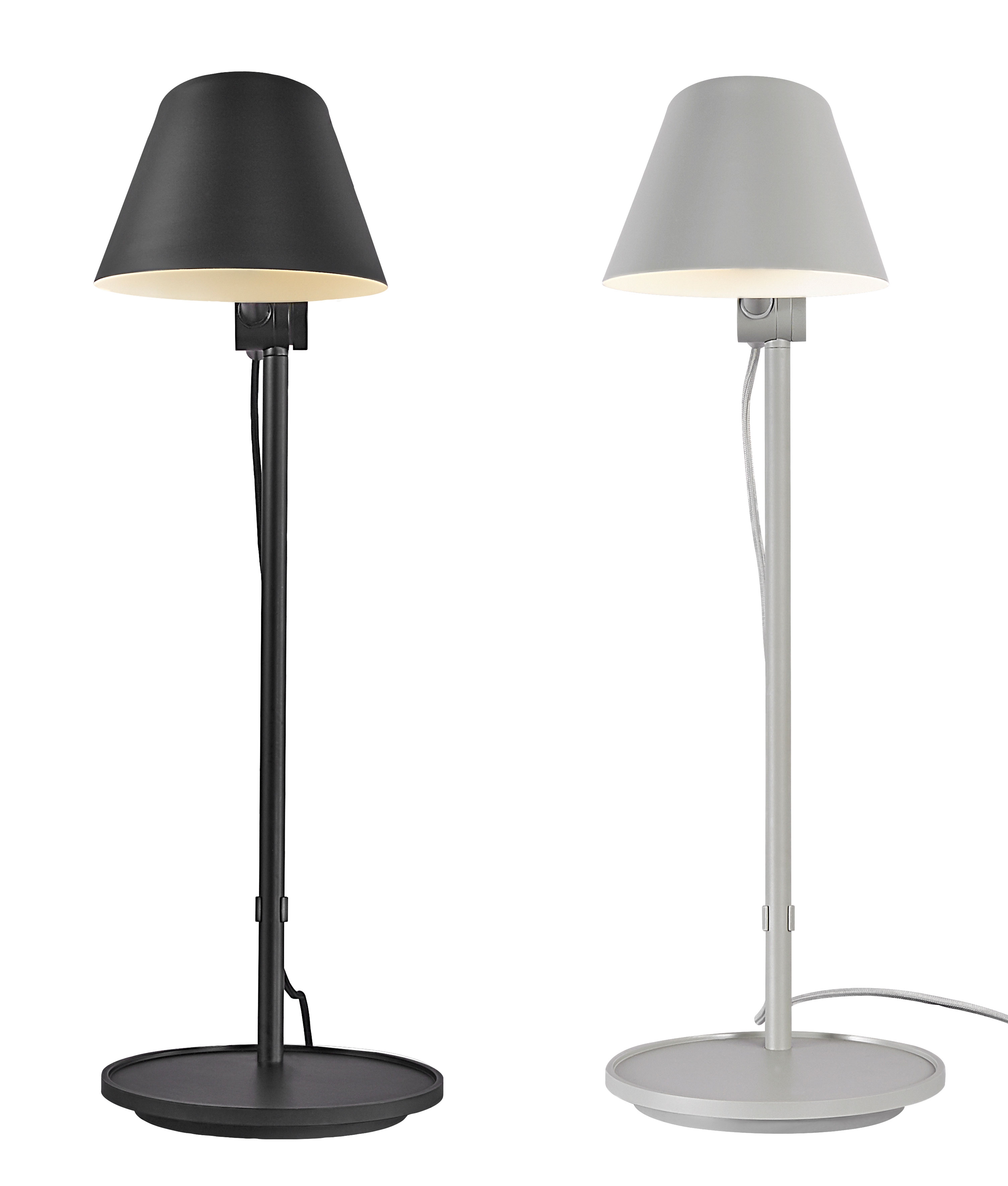 Industrial Adjustable Balance Arm Table Light - Black or Grey