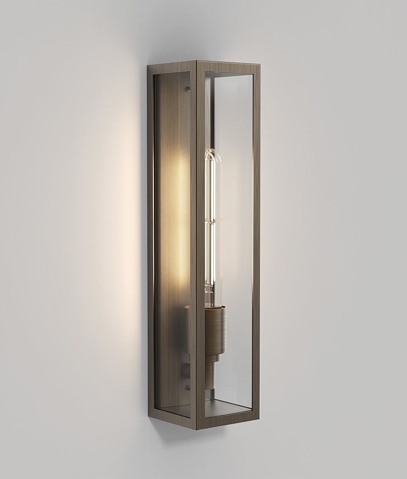 Slim Flush Mounted Exterior Wall Light