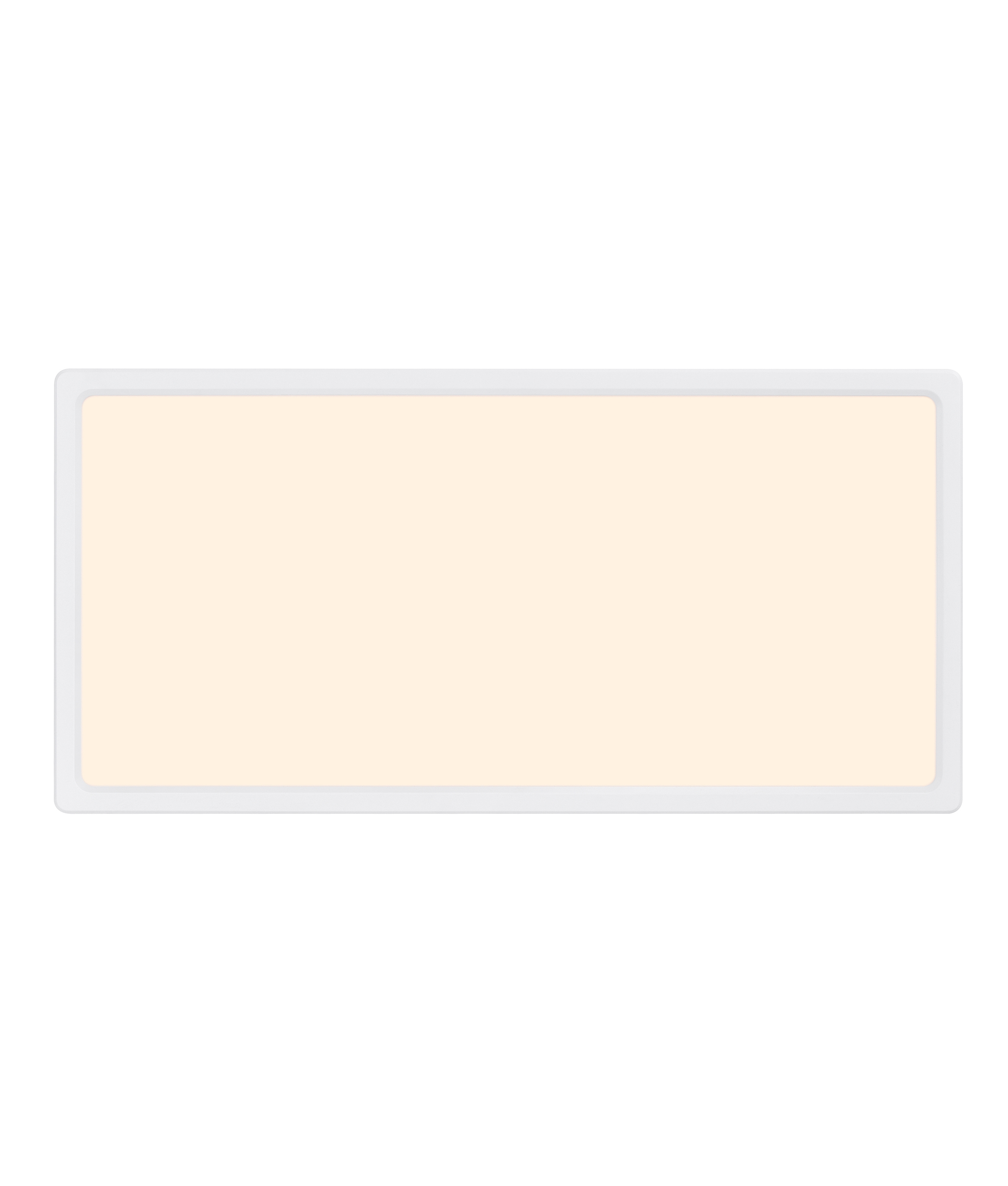 IP54 Rated Low Profile Flush Rectangular LED Ceiling Skylight