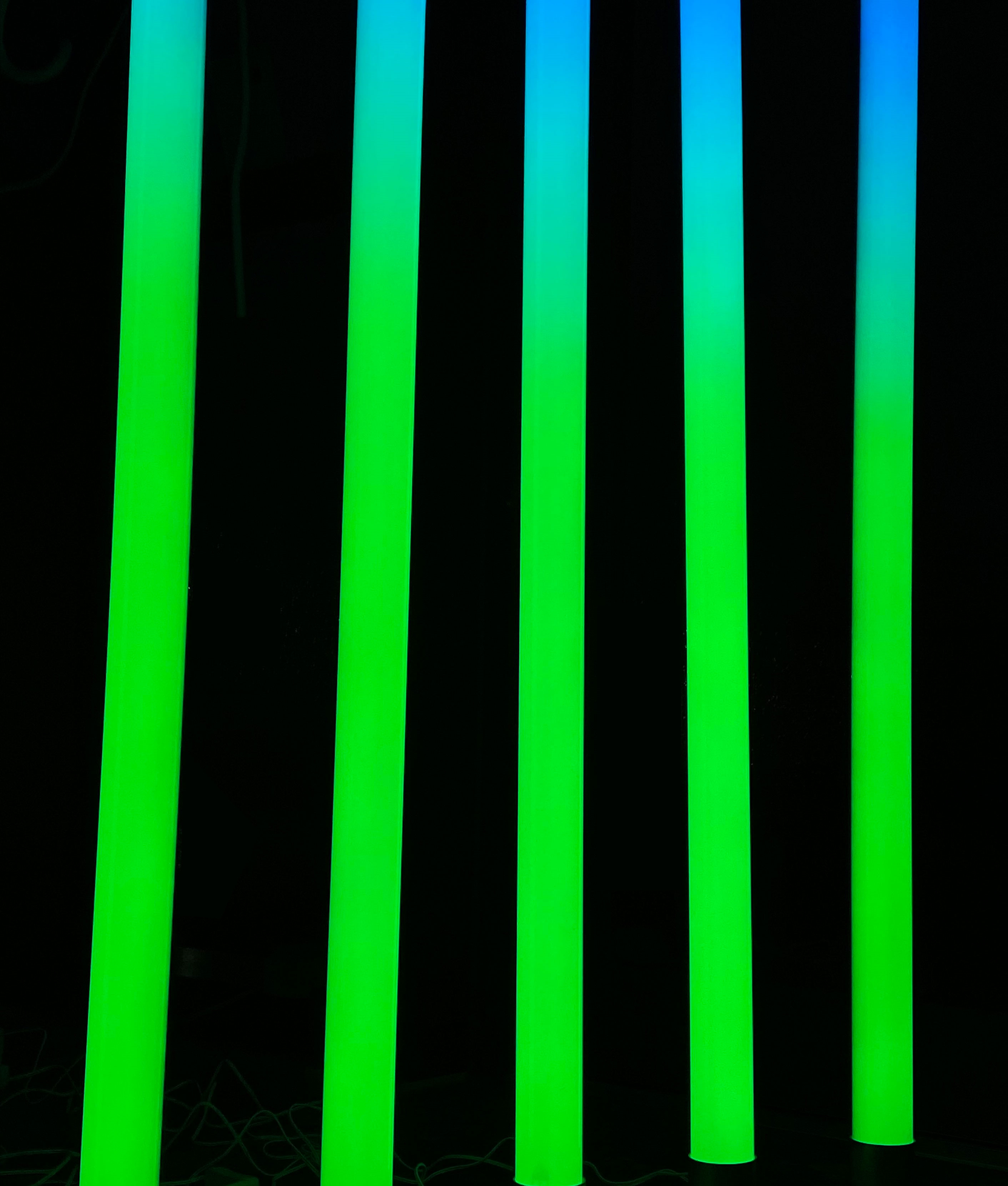 Neon Slim LED Tube Floor or Wall Light - Colour Changing