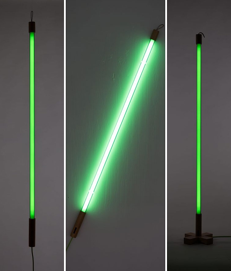 Seletti Lighting Illuminated Tube - Floor, Wall or Ceiling Mounted Size ...