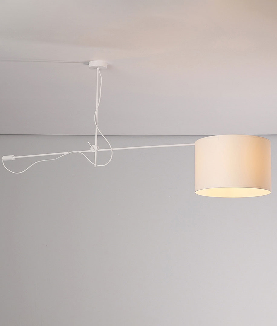 Offset Ceiling Pendant - Put the Light Just Where You Want It
