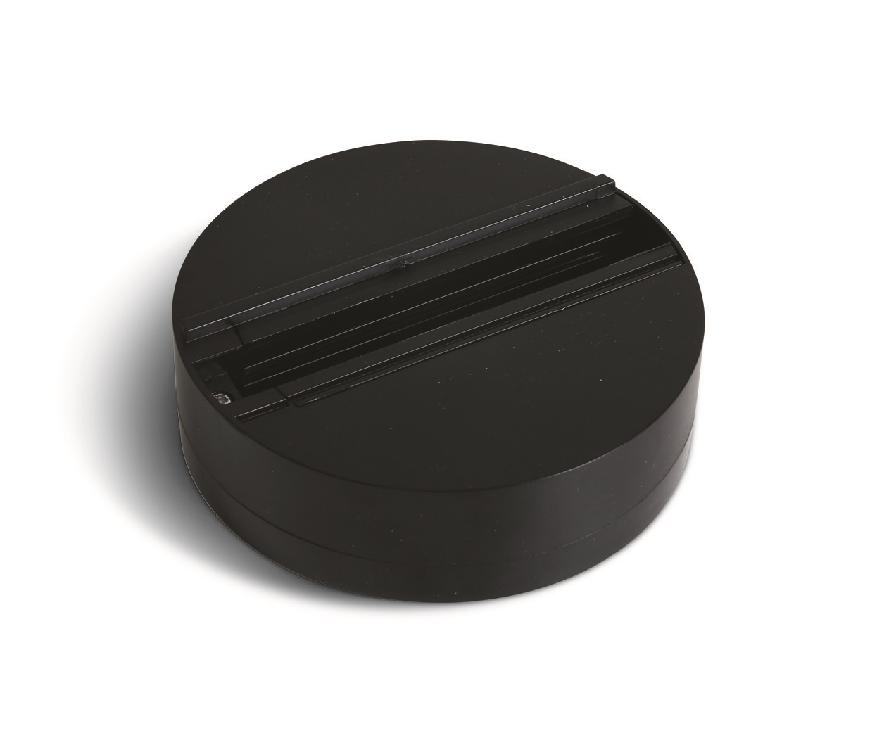 One Light 41030/B BLACK SURFACE MOUNT BASE FOR TRACK SPOTS