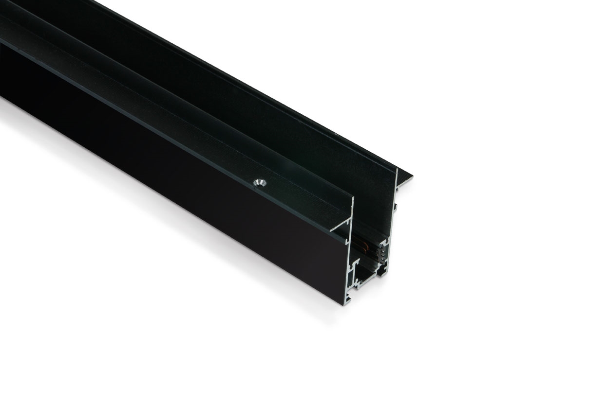 One Light 42001TR/B BLACK MAGNETIC TRIMLESS PROFILE 1m 48V MAXI