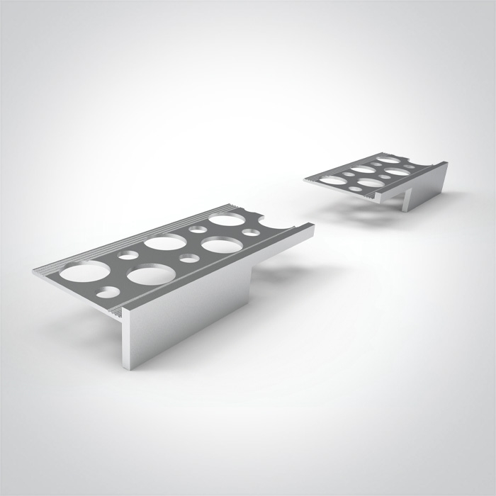 One Light 7909TR/AL TRIMLESS PROFILE 2m FOR 20mm STRIPS PC OPAL DIFFUSER