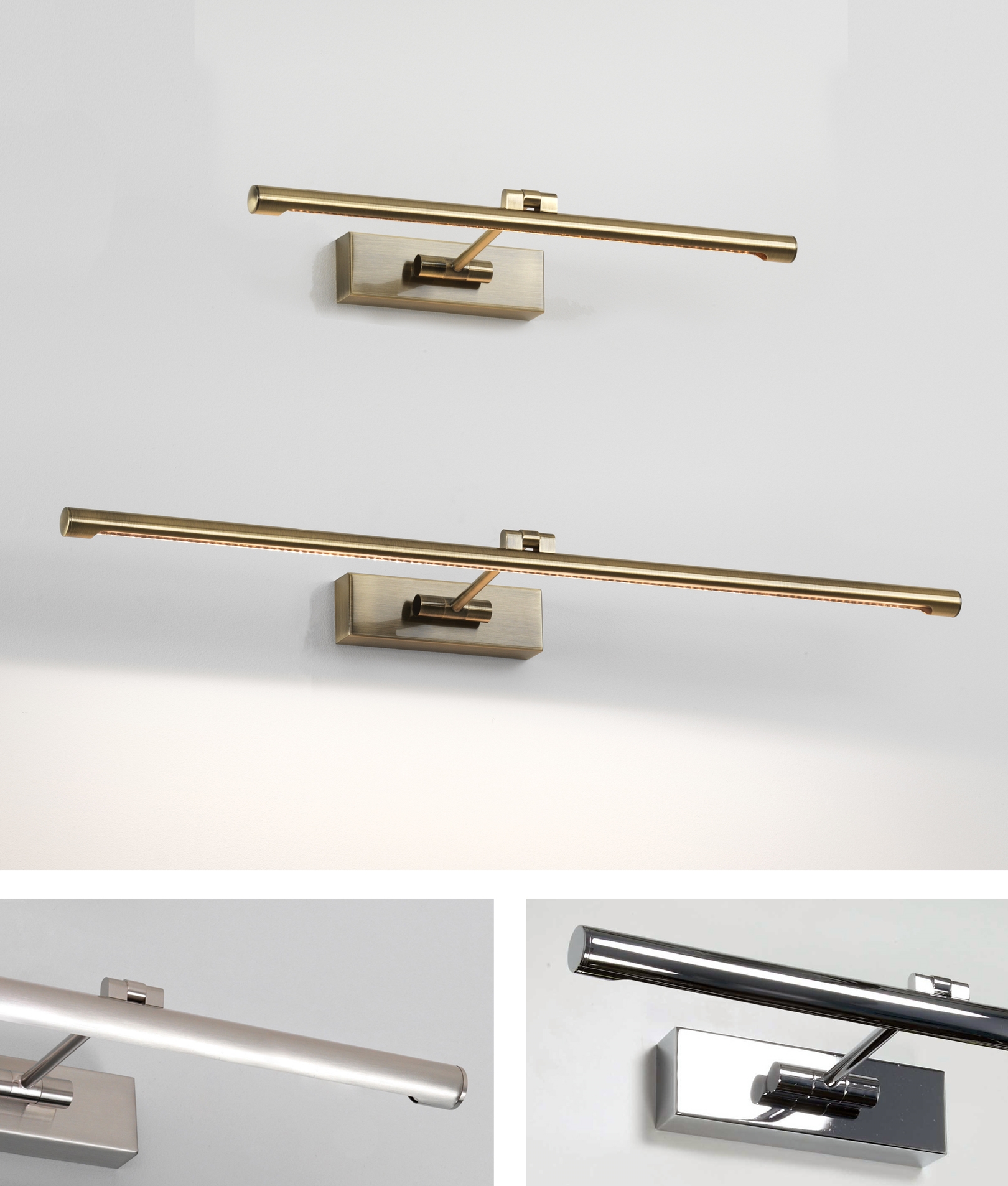 Contemporary Adjustable Picture LED Light. Adjustable in portrait,a nd ...